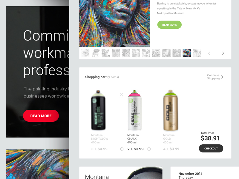 FREEBIE: Flat UI Kit PSD | Inspiration by Lumiart FREEBIE: Flat UI Kit PSD | Inspiration by Lumiart